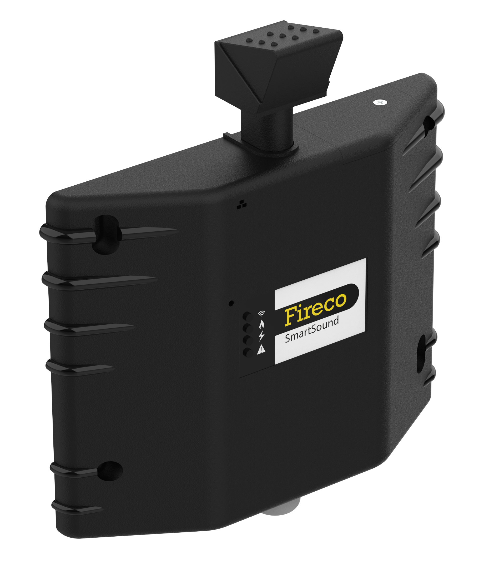 Branddörrstängare Dorgard SmartSound Svart - DG-SM-SV