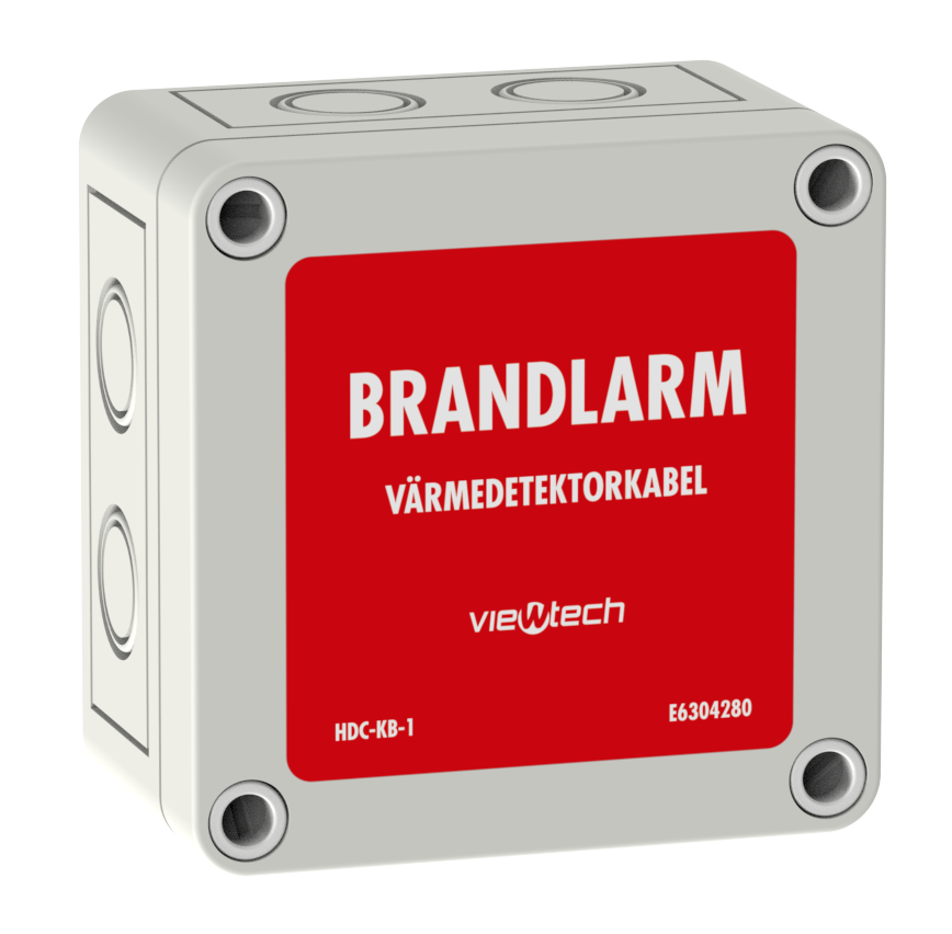 Junction box HDC cable. IP66, for EN54 heat detector cable - HDC-KB-1