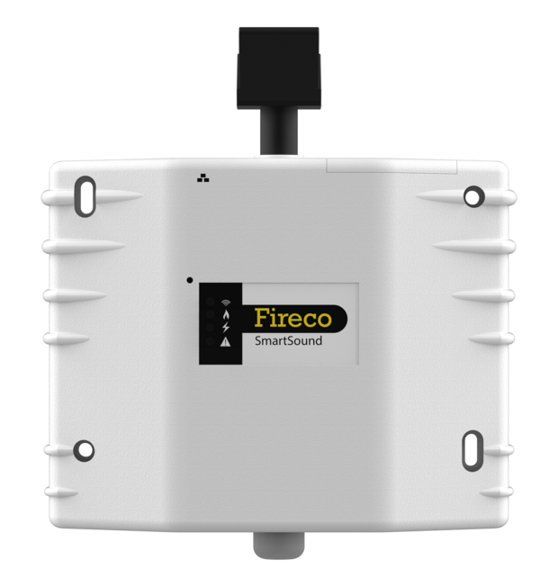 Branddörrstängare Dorgard SmartSound Vit - DG-SM-VT