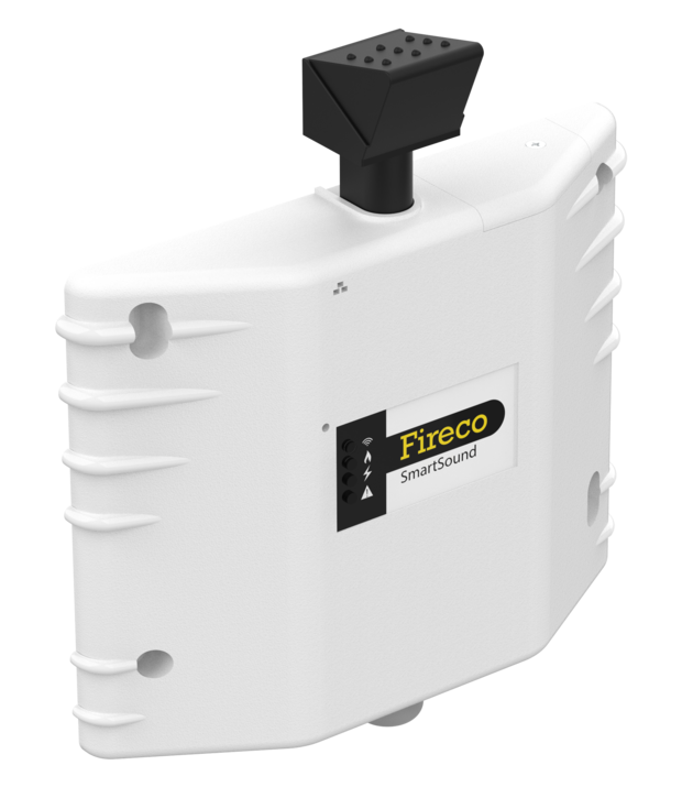 Branddörrstängare Dorgard SmartSound Vit - DG-SM-VT