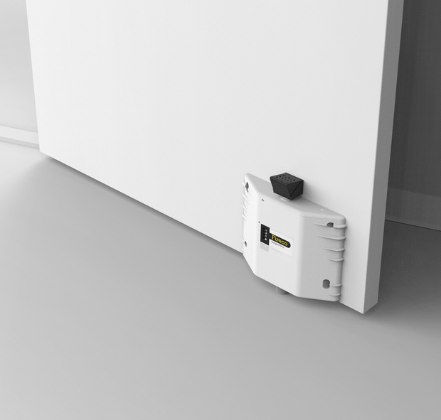 Branddörrstängare Dorgard SmartSound Vit