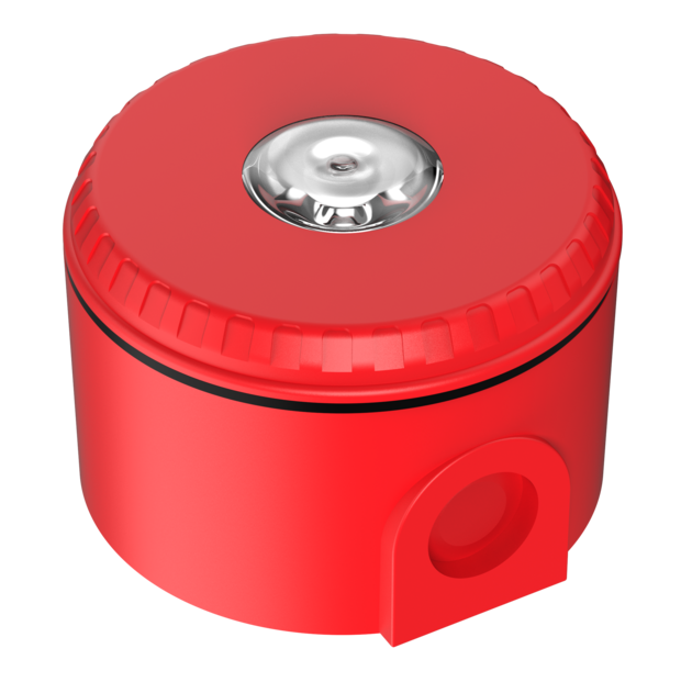 Blixtljus Solista LX Röd EN54-23 Takmontage IP65 Vit blixt - SOL-LX-C ...