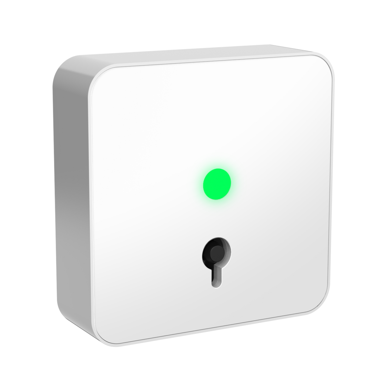 Nyckelbrytare IQ - Vit NO/NC 4 färgers LED